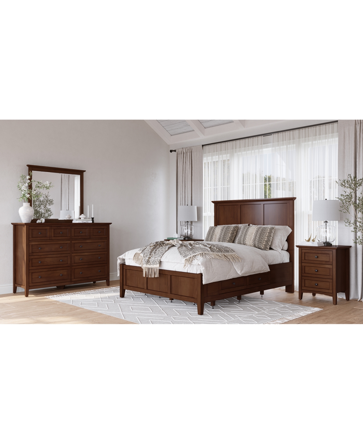 Click here for Hedworth Queen Storage 3-Pc. Set (Bed  Dresser & N... prices
