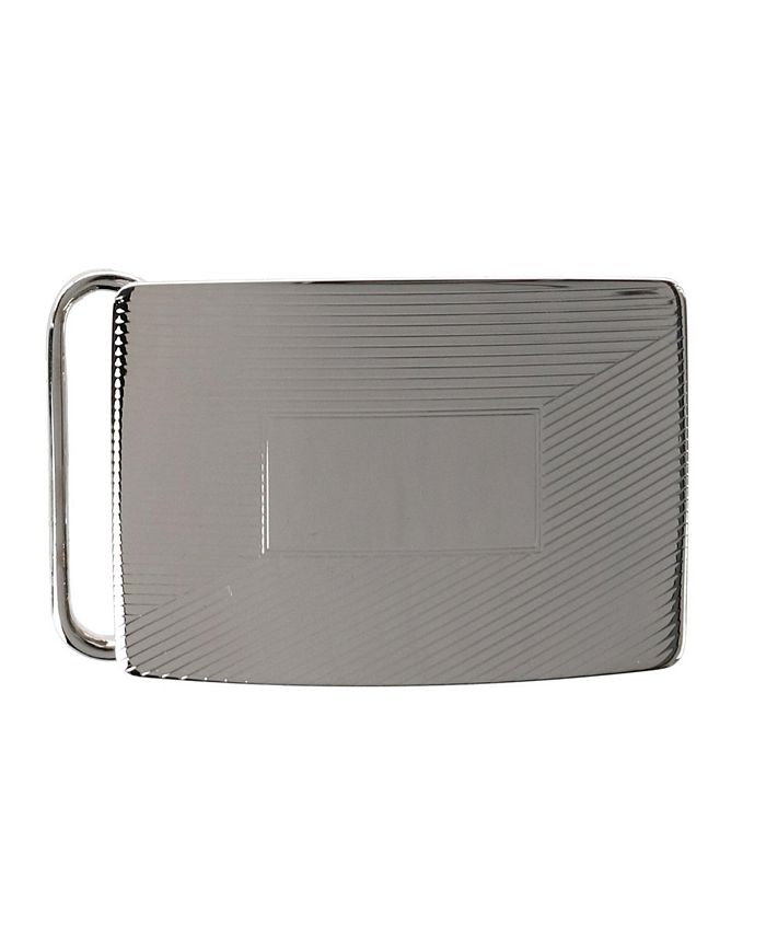 TRAFALGAR Men's 30mm Etched Compression Belt Buckle - Macy's