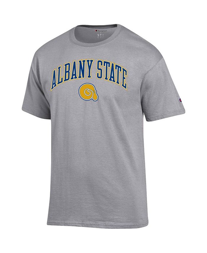 Champion Men's Gray Albany State Golden Rams Arch Over Logo T-shirt ...