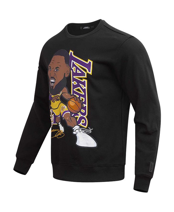 Pro Standard Men's LeBron James Black Los Angeles Lakers Avatar ...