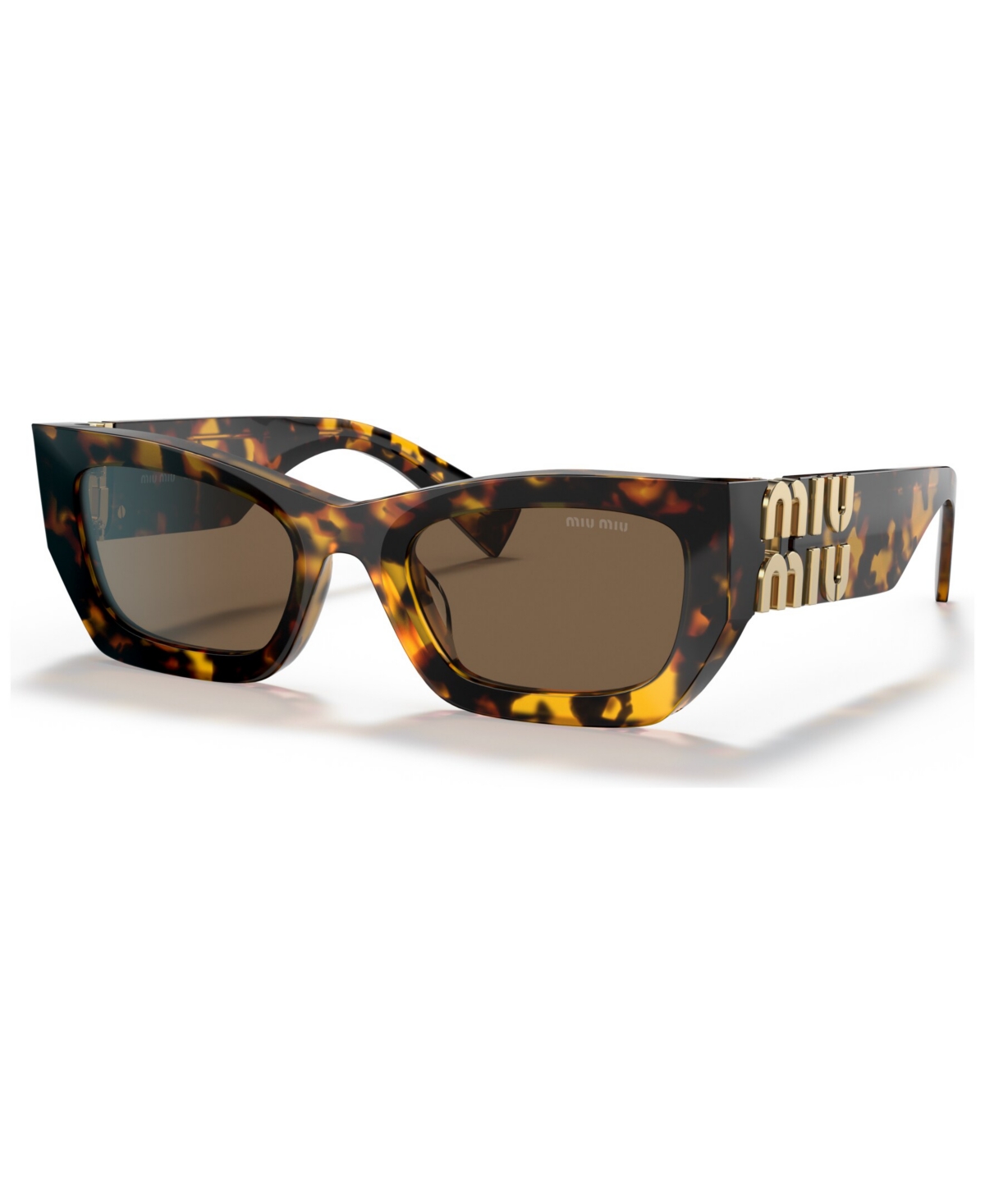 Click here for Miu Miu Womens Sunglasses  Mu 09WS - Honey Havana prices