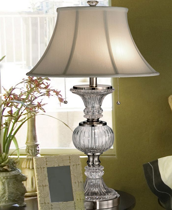 Dale Tiffany Granada Hand Cut Crystal Table Lamp - Macy's