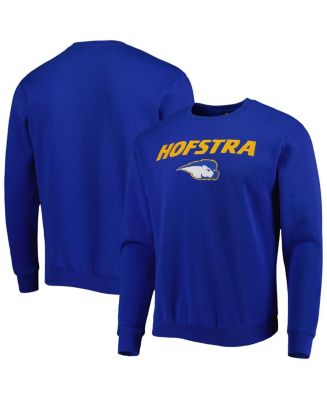 Men's Colosseum Royal Hofstra University Pride Arch Over Logo Pullover ...