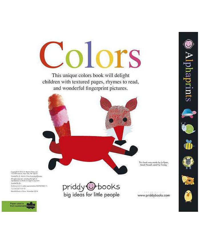 Barnes & Noble Alphaprints- Colors by Roger Priddy - Macy's