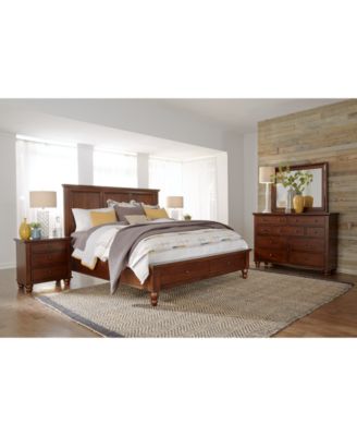 Furniture Cambridge King Sleigh Bed 3pc Bed Dresser Nighstand Macy s