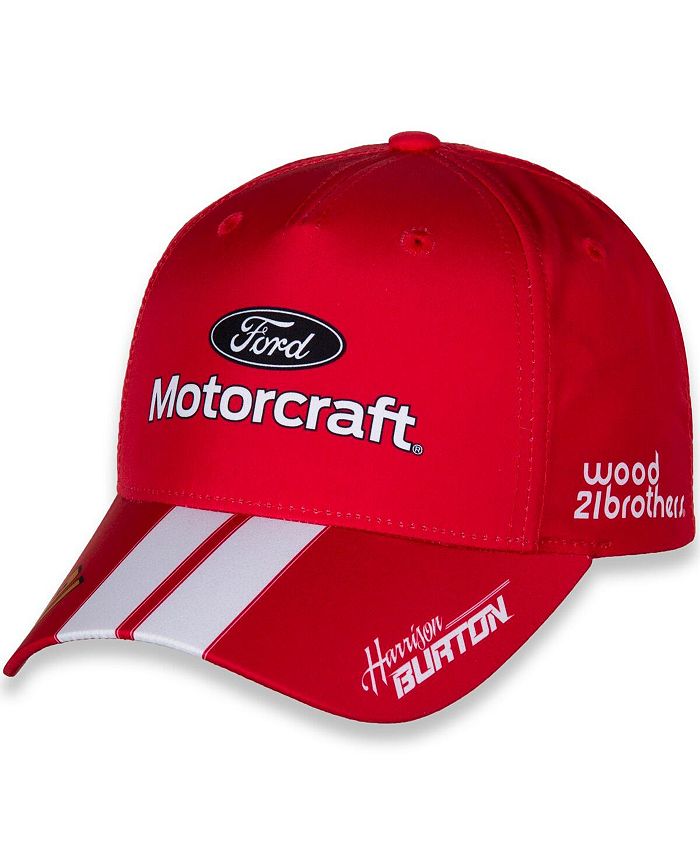 Checkered Flag Sports Men's Red, White Harrison Burton Motorcraft ...