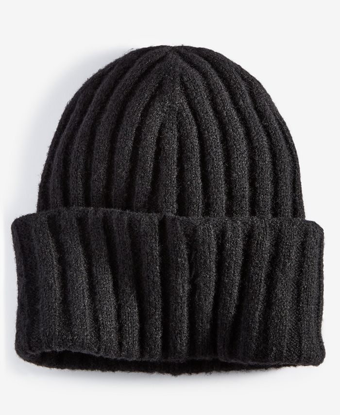 On 34th Women's Wide-Ribbed Solid Beanie, Created for Macy's - Macy's