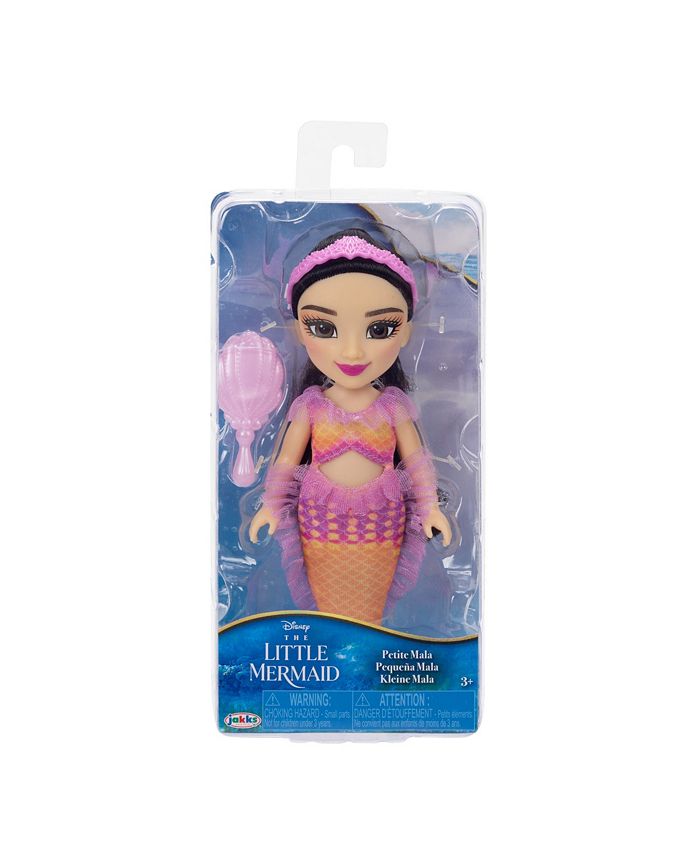 Disney Princess The Little Mermaid Live Action Petite Mala Doll - Macy's
