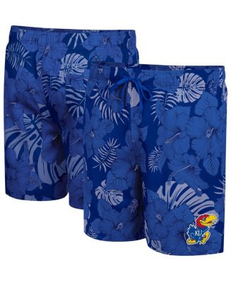 Men's Colosseum Royal Kansas Jayhawks The Dude Swim Shorts - Macy's