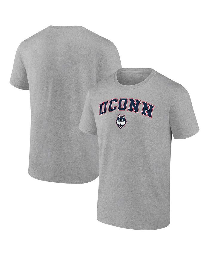 Fanatics Men's Steel UConn Huskies Campus T-shirt - Macy's