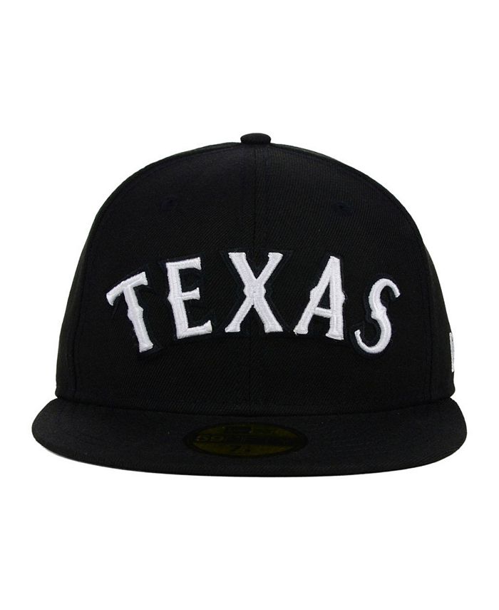 New Era Texas Rangers MLB B-Dub 59FIFTY Cap - Macy's