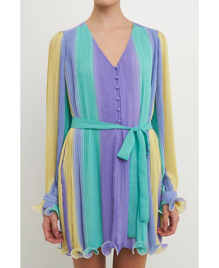 endless rose Women's Pleated Mini Dress - Macy's