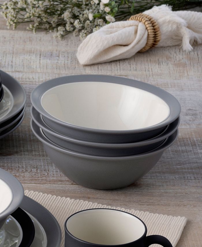 Noritake Colorwave Curve Mixed 16-Pc. Dinnerware Set, Service for 4 ...