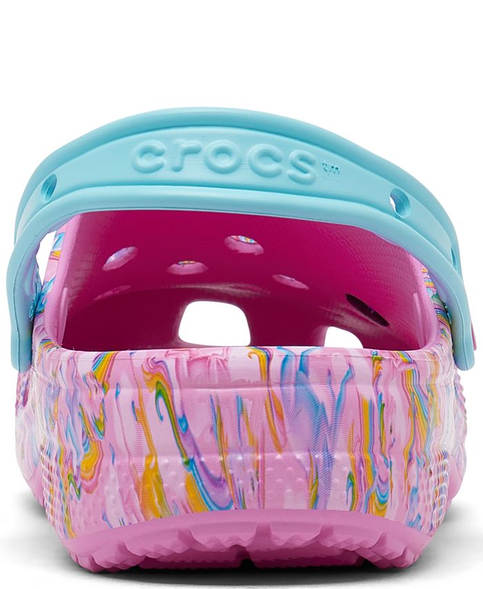 Crocs Women's Lisa Frank Classic Clogs from Finish Line - Macy's