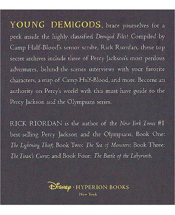 Barnes & Noble The Demigod Files (Percy Jackson and the Olympians ...