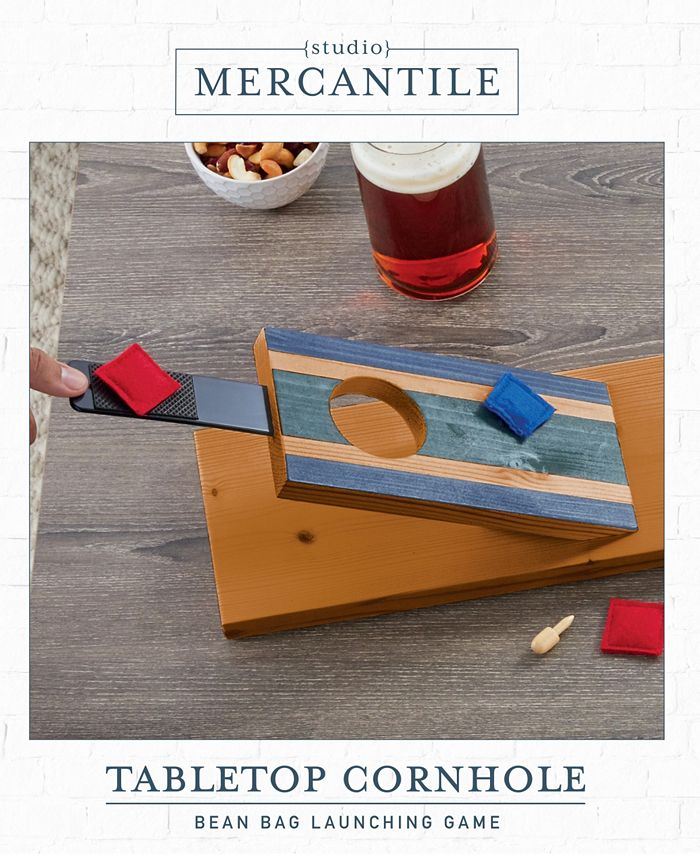 Studio Mercantile Wooden Tabletop Cornhole Game - Macy's