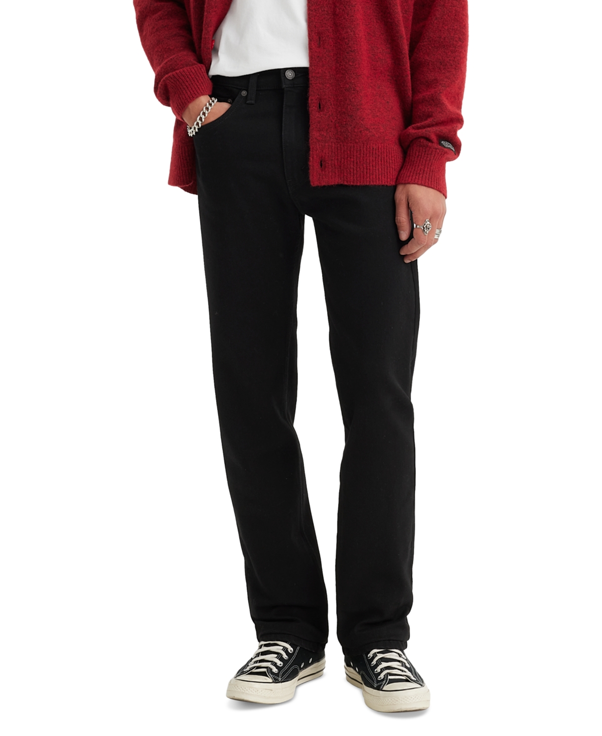 Click here for Levis Mens 506 Comfort Straight-Leg Stretch Jeans... prices