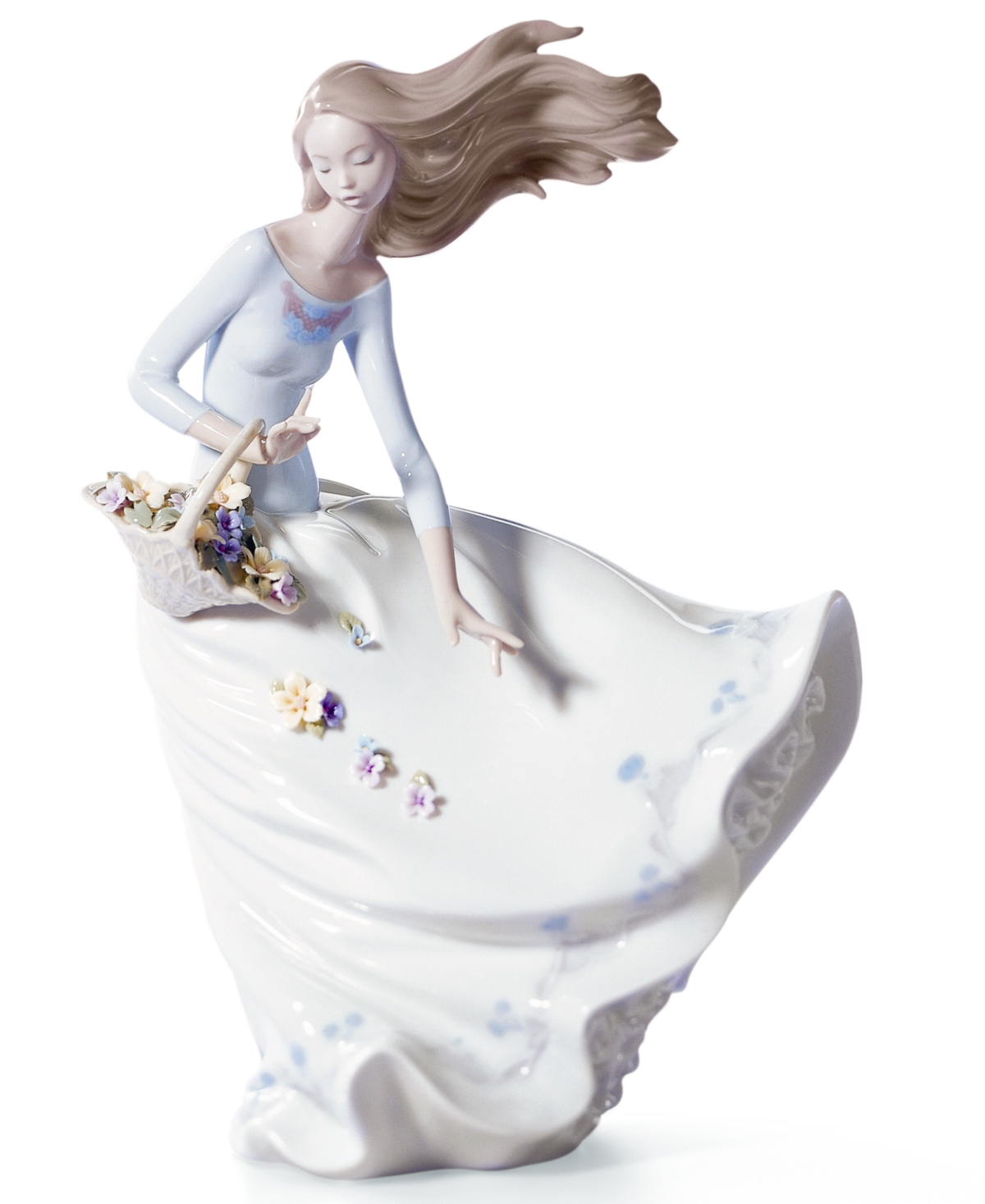 Click here for Lladro Collectible Figurine  Petals of the wind prices