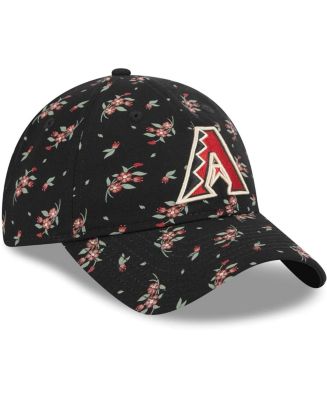 Big Boys and Girls New Era Black Arizona Diamondbacks Bloom 9TWENTY ...