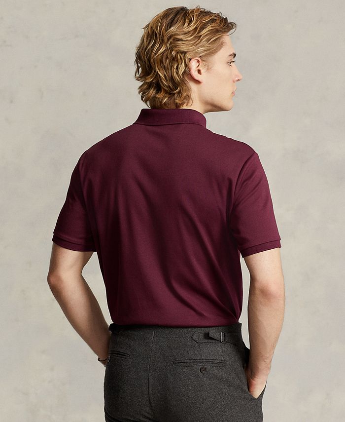 Polo Ralph Lauren Men's Custom Slim Fit Soft Cotton Polo Shirt - Macy's