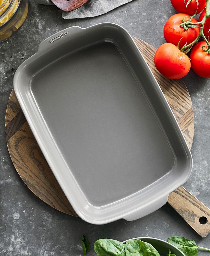 GreenPan Premiere Ceramic Nonstick Ovenware Rectangular Baker - Macy's