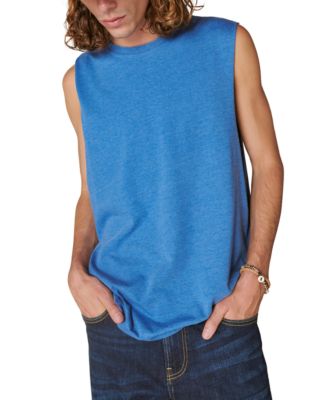 Lucky Brand Men's Venice Burnout Muscle Sleeveless Tank - Macy's