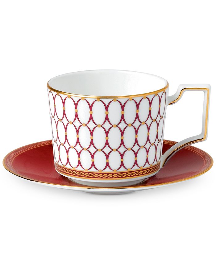 Wedgwood Renaissance Red Tea Cup - Macy's