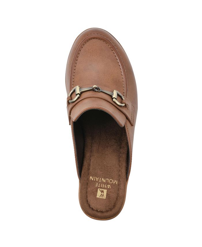 White Mountain Women's Canto Heeled Clogs - Macy's