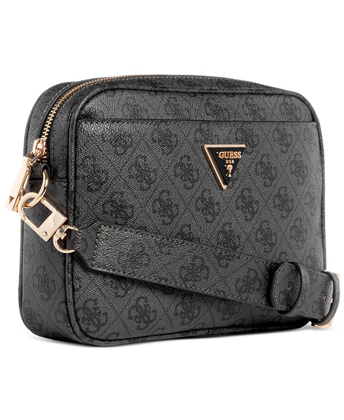 GUESS Meridian Small Monogram Camera Bag - Macy's