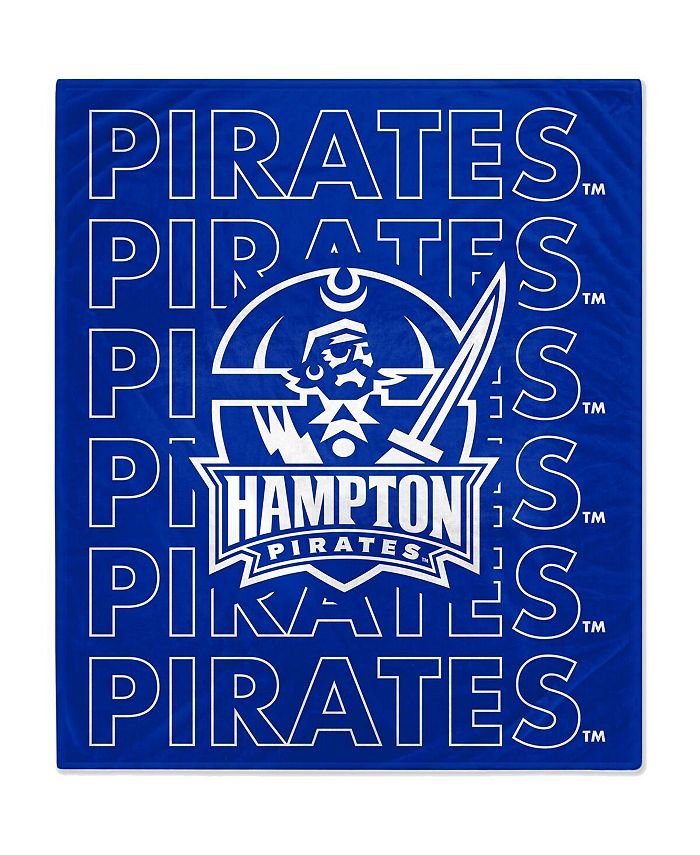 Pegasus Home Fashions Hampton Pirates 60" x 70" Echo Wordmark Plush ...