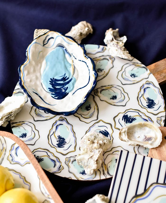 Coton Colors Oyster Platter 13'' - Macy's