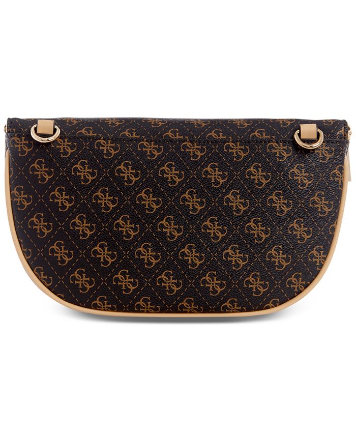 GUESS Manhattan Small Monogram Belt Bag - Macy's
