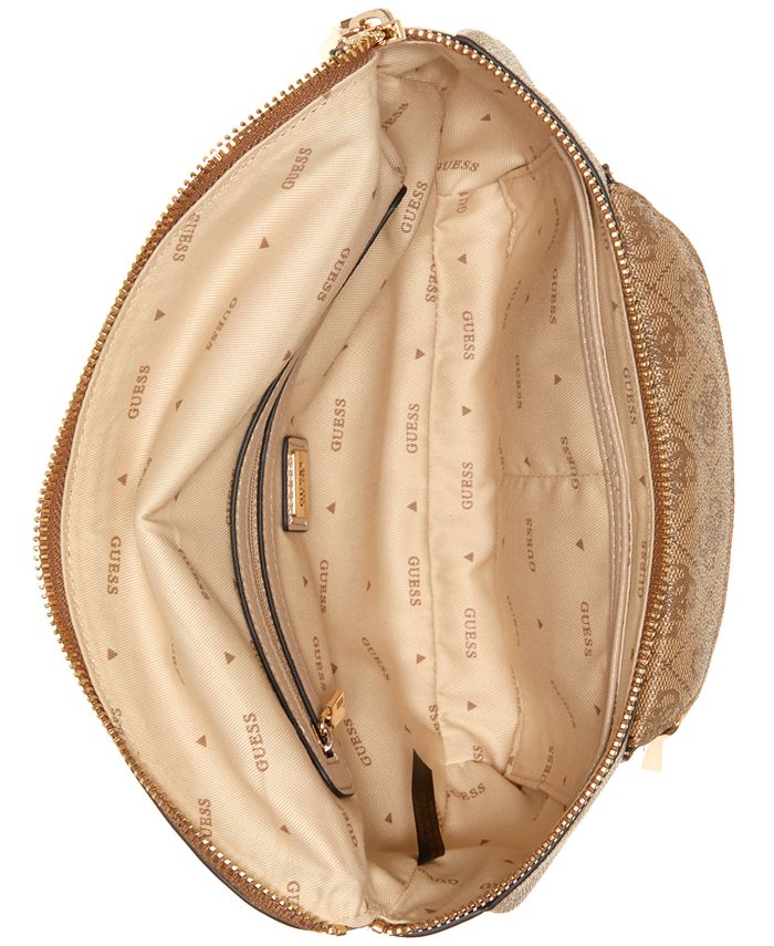 GUESS Manhattan Small Monogram Belt Bag - Macy's