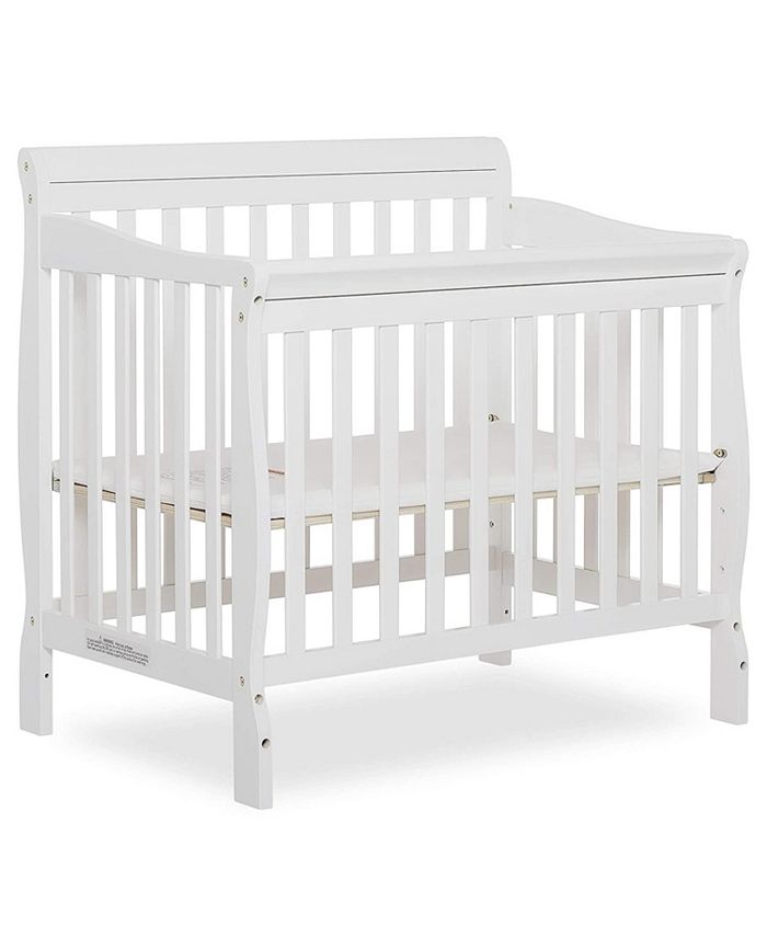Dream On Me Baby Aden Convertible 4-in-1 Mini Crib, Natural - Macy's