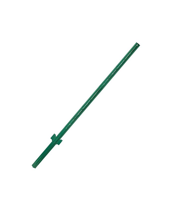 Origin Point Light Duty Steel Fence Post, Green, 3 Feet Tall - Macy's