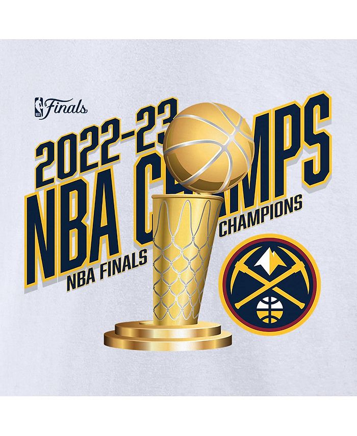 Fanatics Men's White Denver Nuggets 2023 NBA Finals Champions Floater ...