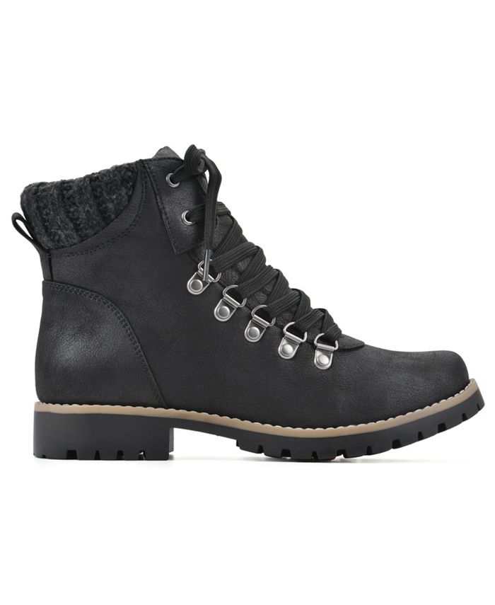 Cliffs by White Mountain Women's Primed Lace-up Boot - Macy's