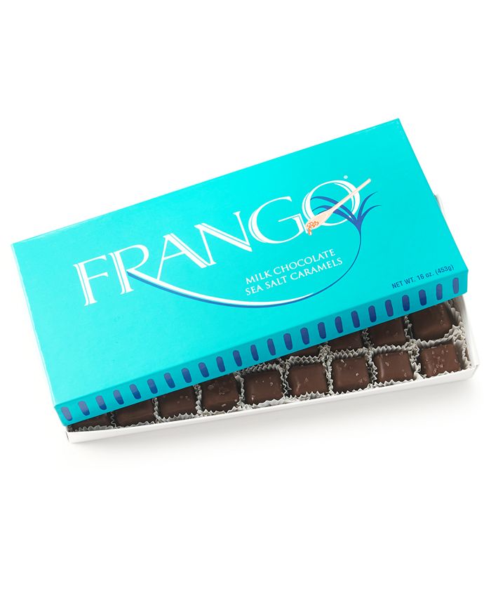 Frango Chocolates 1 LB Wrapped Sea Salt Caramel Gift Box, Created for ...