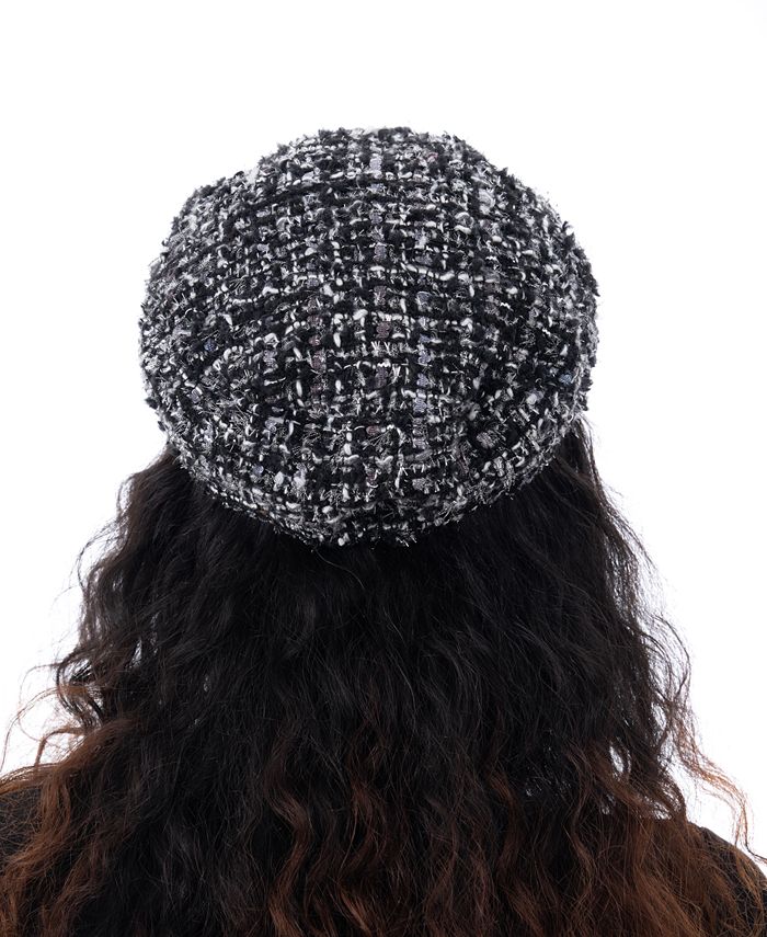 I.N.C. International Concepts Women's Chain Bouclé Conductor Cap ...
