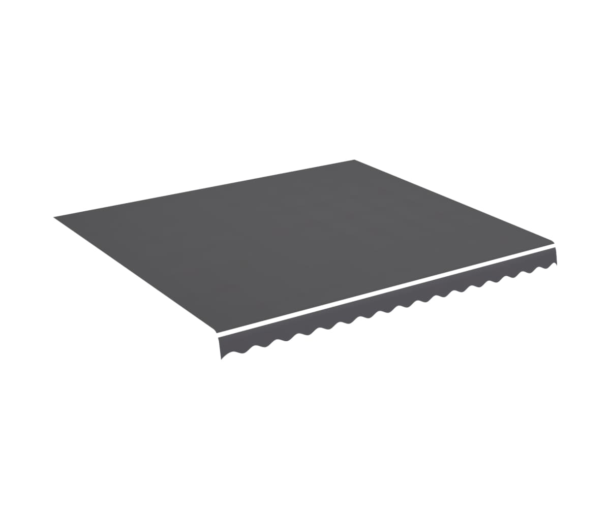 Click here for Replacement Fabric for Awning Anthracite 13.1x11.5... prices