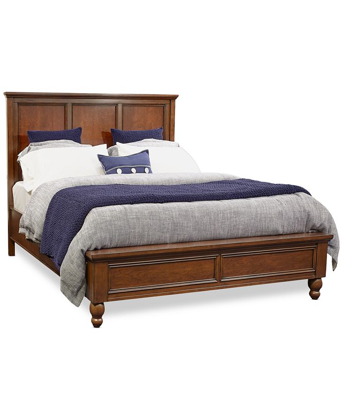 aspenhome Cambridge Panel Queen Bed - Macy's