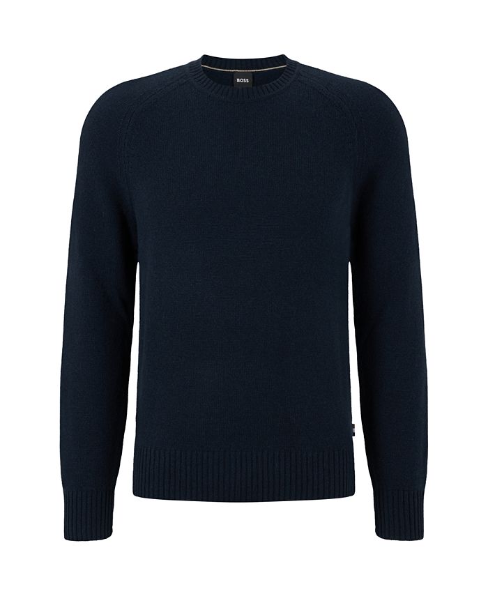 Hugo Boss Men's Crew-Neck Sweater - Macy's