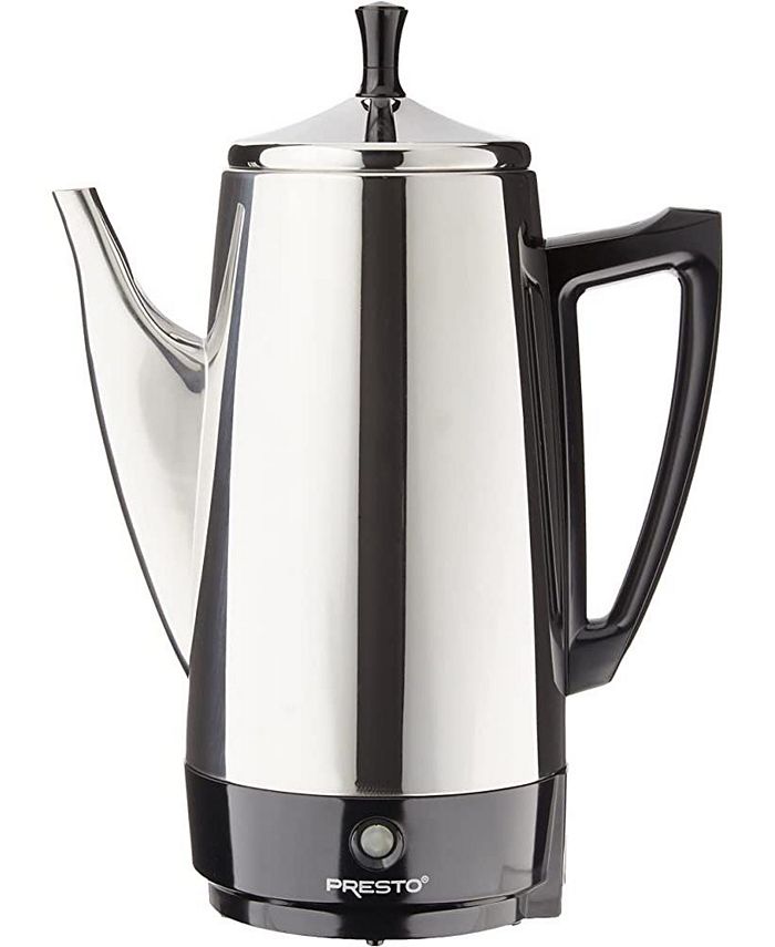 Presto National Industries 12 Cup Stainless Steel Coffee Maker - Macy's