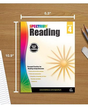 Barnes & Noble Spectrum Reading Workbook, Grade 4 by Spectrum Compiler ...