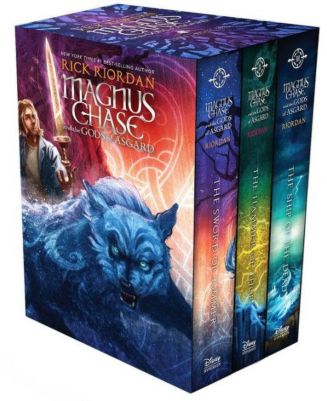 Magnus Chase and the Gods of Asgard Paperback Boxed Set by Rick Riordan ...