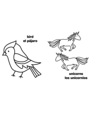 My First Big Book of Bilingual Coloring Animals- Spanish by Little Bee ...