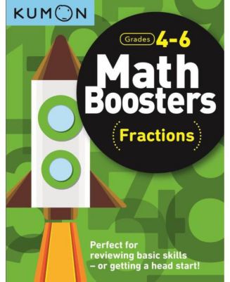 Math Boosters- Fractions by KUMON PUBLISHING NORTH AMERICA - Macy's