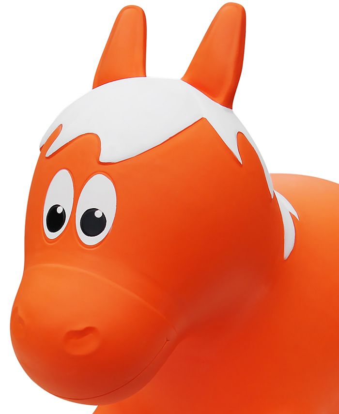 Farm Hoppers Horse Ride-On Toddler Inflatable Bounce Toy - Macy's