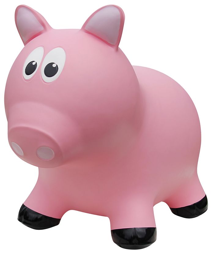 Farm Hoppers Pig Ride-On Toddler Inflatable Bounce Toy - Macy's