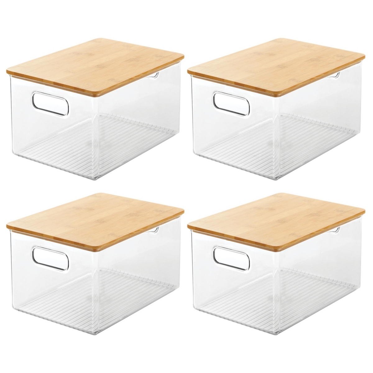 Click here for mDesign Plastic Kitchen Food Storage Bin with Lid... prices